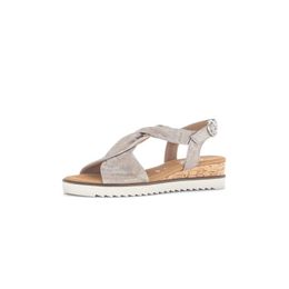Gabor Keilsandaletten in beige | Gr.: 43