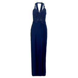 Vera Mont Abendkleid mit Strass in Festival Blue | Gr.: 40