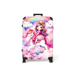 NoBoringSuitCases Suitcase, Koffer, Reisekoffer Wolken | Gr.: 98