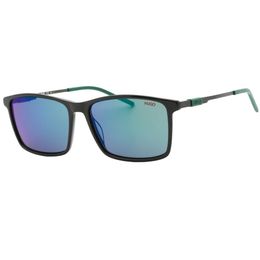 HUGO BOSS &ndash; Gr&uuml;ne Sonnenbrille mit mehrschichtigen Gl&auml;sern und gr&uuml;nem Rahmen
