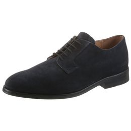 JOOP! JOOP Herren Schn&uuml;rschuh "velluto misto kleitos lace up yd4", Gr. 45, blau, Veloursleder, Schuhe, Businessschuh, Abendschuh, Festtagsschuh mit