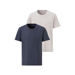 Herren T-Shirt, schwarz, Basic, Gr. S, AUTHENTIC LE JOGGER, unifarben, Jersey, Obermaterial: 100% Baumwolle, Shirts, Freizeitshirt aus 100% Baumwolle