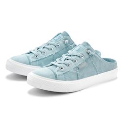 ELBSAND Damen Sneaker "Sabot, Clog, Freizeitschuh, Halbschuh, Stoffschuh, Turnschuh", Gr. 45, blau, Obermaterial: 100% Textilmaterial. Decksohle: