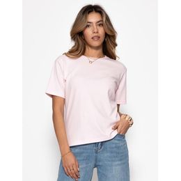 SASSYCLASSY Rundhals T-Shirt in Rosa | Gr.: S