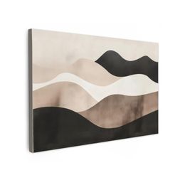 OnlyWow Leinwand Bilder Cappuccino | Gr.: 30 x 20 cm