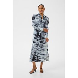 Kaffe Kleid KAkeri Loose fit in Nantucket / Midnight Abstract | Gr.: 40