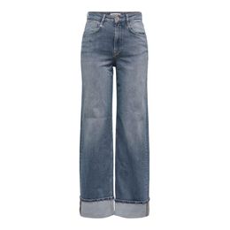 Only Jeans mit weitem Bein in Special Blue Grey Denim | Gr.: W30/L30