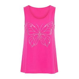 Angel of Style Strick-Top in hibiskuspink | Gr.: 52