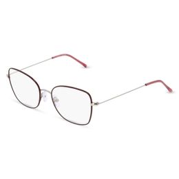 Fielmann BD 478 FA Brille Damen | Fassung: Vollrand, Butterfly, Burgunder Silber