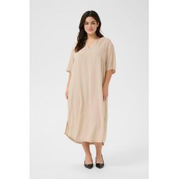 Kaffe curve Kleid KCmille Loose fit in Feather Gray | Gr.: 48