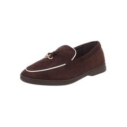 Ital-Design Halbschuh in Braun | Gr.: 41
