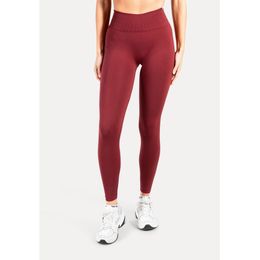 Smilodox Leggings Adrielle Pocket Seamless in Bordeaux | Gr.: S