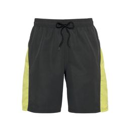 H.I.S. H.I.S Badeshorts in schwarz-gelb | Gr.: XL