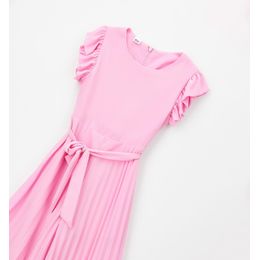 IDO M&auml;dchen Sportanzug "BABY GIRL TWO PIECES SET", pink, Gr. 104, 100% Polyester, Sportanz&uuml;ge