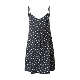 ABOUT YOU Kleid 'Avena' Damen Gr&ouml;&szlig;e 44 gelb / schwarz / wei&szlig; Sommerkleid