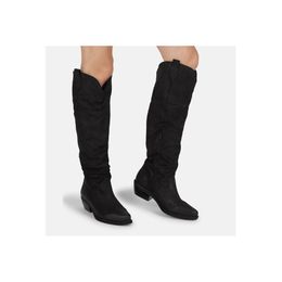 Felmini Wide Fit Stiefel in Schwarz | Gr.: 38