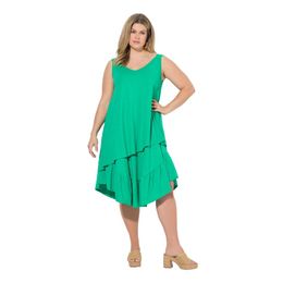 Ulla Popken Midikleid in sommer gr&uuml;n | Gr.: 58-60