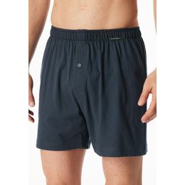Schiesser Herren Boxershorts "Boxershorts Multipacks", Gr. 10, schwarz, Single Jersey, Obermaterial: 100% Baumwolle, unifarben, Unterhosen, lockere