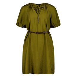 Zero Casual-Kleid mit G&uuml;rtel in Fir Green | Gr.: 38