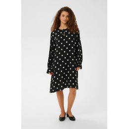 Saint Tropez Kleid PaiceSZ Lockere Passform in Black Ice Big Dot | Gr.: M