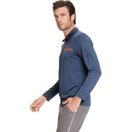 Catamaran Sports Herren Sweatshirt in Interlock-Qualit&auml;t, rauchblau, Gr&ouml;&szlig;e 44/46