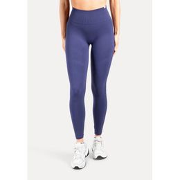Smilodox Leggings Lesedi Seamless Scrunch in Dunkelblau | Gr.: M