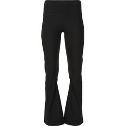 Energetics Damen Sporthose "DA.-TRAININGS-HOSE OLYMPIANO W FLARED PA", schwarz, Gr. 36, Obermaterial: 77% Polyamid, 23% Elasthan, Hosen, mit