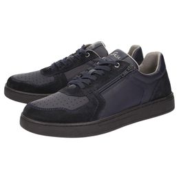 Sioux Herren Sneaker "Tertulio-700-H", Gr. 42, blau, Obermaterial: 50% Kalbsveloursleder CAVL. 50% Kalbsleder CAL. 100% Gummi rubber., Schuhe
