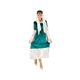 TecTake Verzauberndes Elfenprinzessinnen-Kleid, gr&uuml;n/wei&szlig; | Gr.: XL