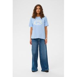 Culture T-shirt CUdorit Regular fit in Powder Blue | Gr.: M