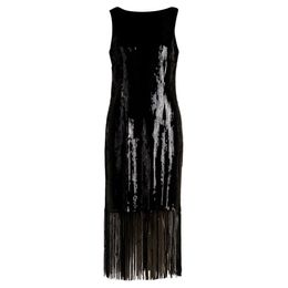 Vera Mont Abendkleid mit U-Boot-Ausschnitt in Schwarz | Gr.: 40