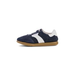 Camel Active Leder Sneaker mit flexibler Sohle in Navy | Gr.: 36