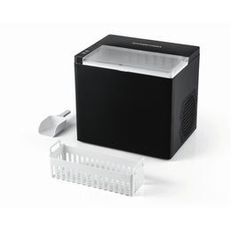 gourmetmaxx Eisw&uuml;rfelmaschine gourmetmaxx, Schwarz, Metall, Kunststoff, 25.5x26.2x28.8 cm, K&uuml;chenger&auml;te, Sonstige K&uuml;chenger&auml;te