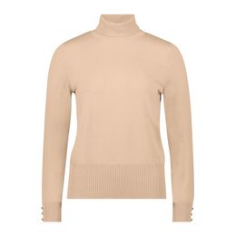 Betty Barclay Rollkragenpullover langarm in Beige | Gr.: 36