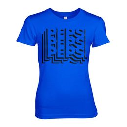 Pepsi Co Shirt "Stacked Girly Tee" in Blau | Gr.: L