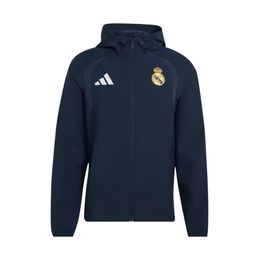 adidas Performance Training Jacket 'Real Madrid Tiro Travel' male size XXL Navy