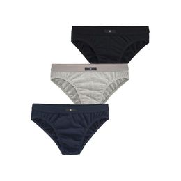 H.I.S. H.I.S Slip in marine, grau-meliert, schwarz | Gr.: M