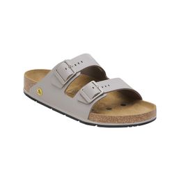 Jungen Clog "Arizona", BIRKENSTOCK PROFESSIONAL, Gr. 40, grau, Obermaterial: 100% sonstige Fasern AF., Schuhe