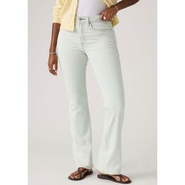 Levi's LEVI'S Damen Bootcut-Jeans "725 HIGH RISE BOOTCUT", gr&uuml;n, Gr. 28, Denim/Jeans, Obermaterial: 81% Baumwolle, 18% Polyester, 1% Elasthan, Jeans