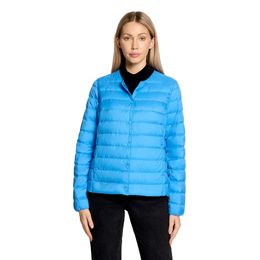 Betty Barclay Damen Steppjacke "Damen mit Rundhalsausschnitt", blau, Gr. 46, Obermaterial: 100% Polyester. F&uuml;llung: 90% Daunen, 10% Federn, Jacken