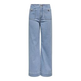 Only Jeans mit weitem Bein in Light Blue Denim | Gr.: xs-l34