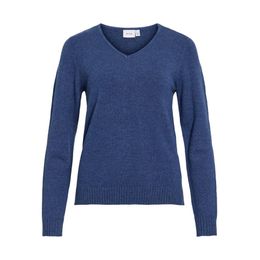 Vila Strickpullover in Navy Peony1 | Gr.: XXL