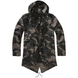 Brandit Parka 'M51 US' Herren Gr&ouml;&szlig;e XXXL anthrazit / graphit / greige / dunkelgr&uuml;n Sommerjacke
