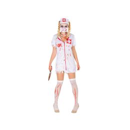 TecTake Untote/Zombie, in der Farbe wei&szlig;, Konfektionsgr&ouml;&szlig;e XL, Haarreifen | Gr.: M