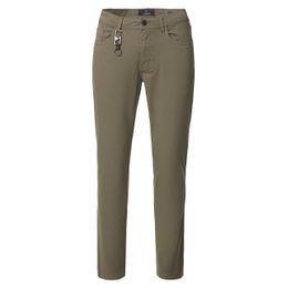 Casamoda Herren Chinohose "Casamoda 5-pocket Style STEVE uni", gr&uuml;n, Gr. 38, 97% Baumwolle, 3% Elasthan, Hosen