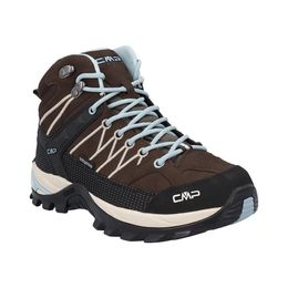 CMP Damen Wanderschuh "RIGEL MID WMN WP TREKKING SHOES", Gr. 38, braun, Leder, Schuhe, wasserdicht