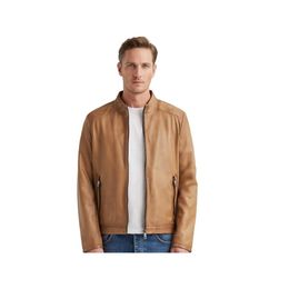 Milestone Lederjacke Lammnappa in Camel | Gr.: 48