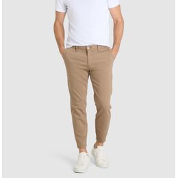 MAC Herren Chinohose "Griffin", beige, Gr. 31, Web, Obermaterial: 70% Baumwolle, 26% Polyamid, 4% Elasthan, Hosen, mit Taschen