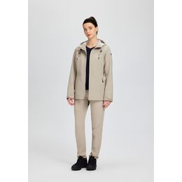 Icepeak Damen Funktionsjacke "ADENAU", beige, Gr. 40, Obermaterial: 100% Polyester. Futter: 100% Polyamid, Jacken, wasserdicht, atmungsaktiv