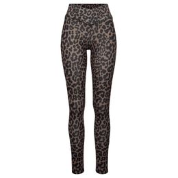 active by Lascana LASCANA ACTIVE Leggings in braun | Gr.: 36-38